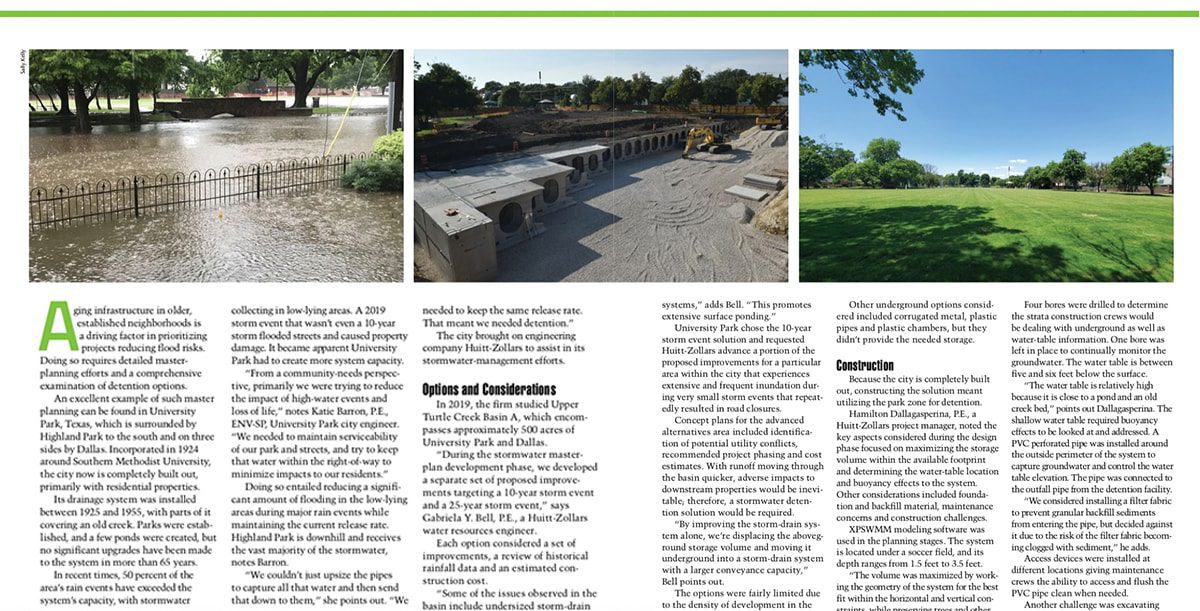 Informed Infrastructure – August Issue features Caruth Park Project ...