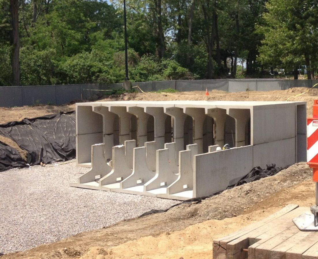 MathWorks Lakeside Campus Garage | StormTrap Stormwater Solutions