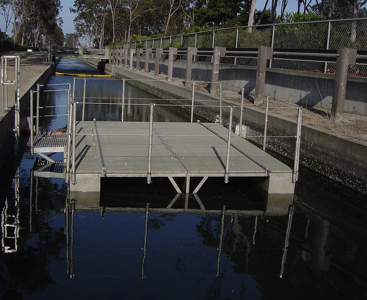 Floating TrashTrap - Oxnard, CA | StormTrap Stormwater Solutions