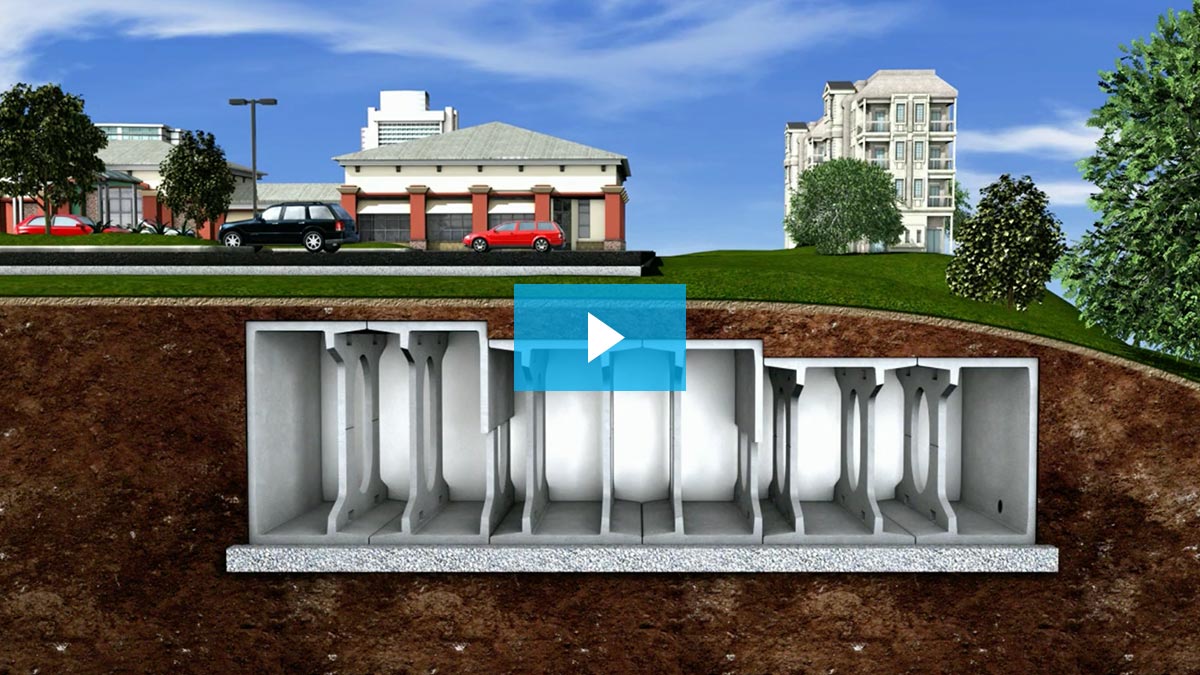 StormTrap Various Heights and Total Void Space for Easy Maintenance ...