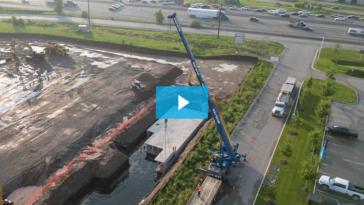 3455 North Service Rd - Burlington, ON | Stormwater Detention System ...